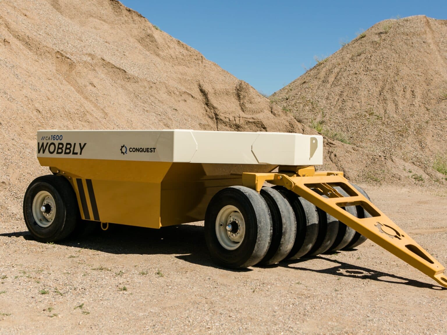 Wobbly Tow Behind Compactor For Sale | Conquest Equipment